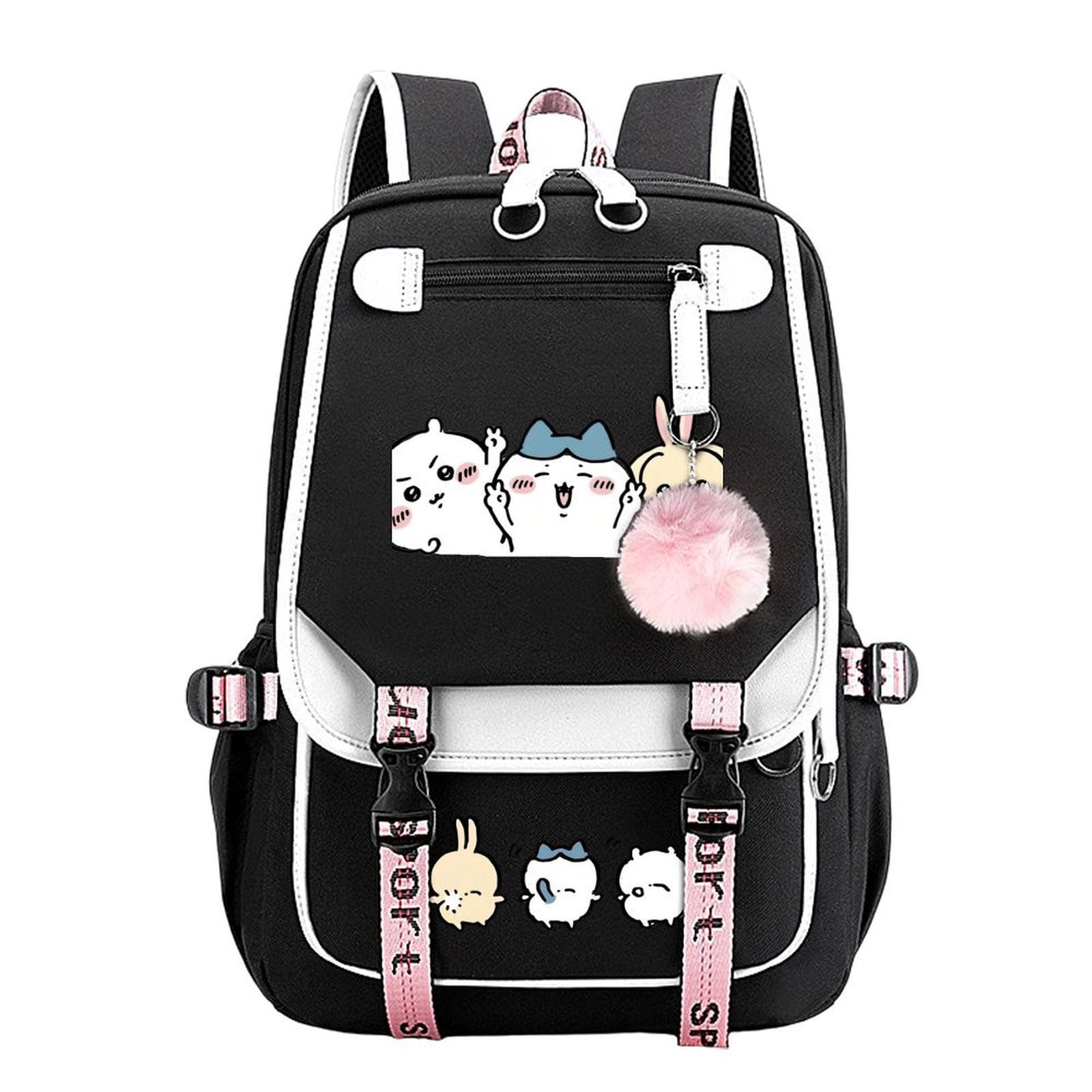 18 Inch Anime Chiikawa Backpack Cartoon Hachiware Bookbag Daypack ...