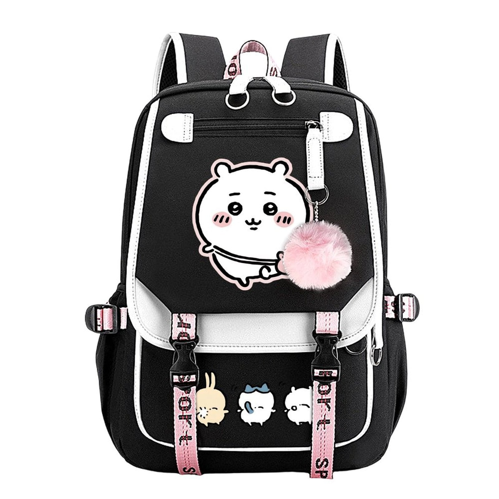 18 Inch Anime Chiikawa Backpack Cartoon Hachiware Bookbag Daypack ...