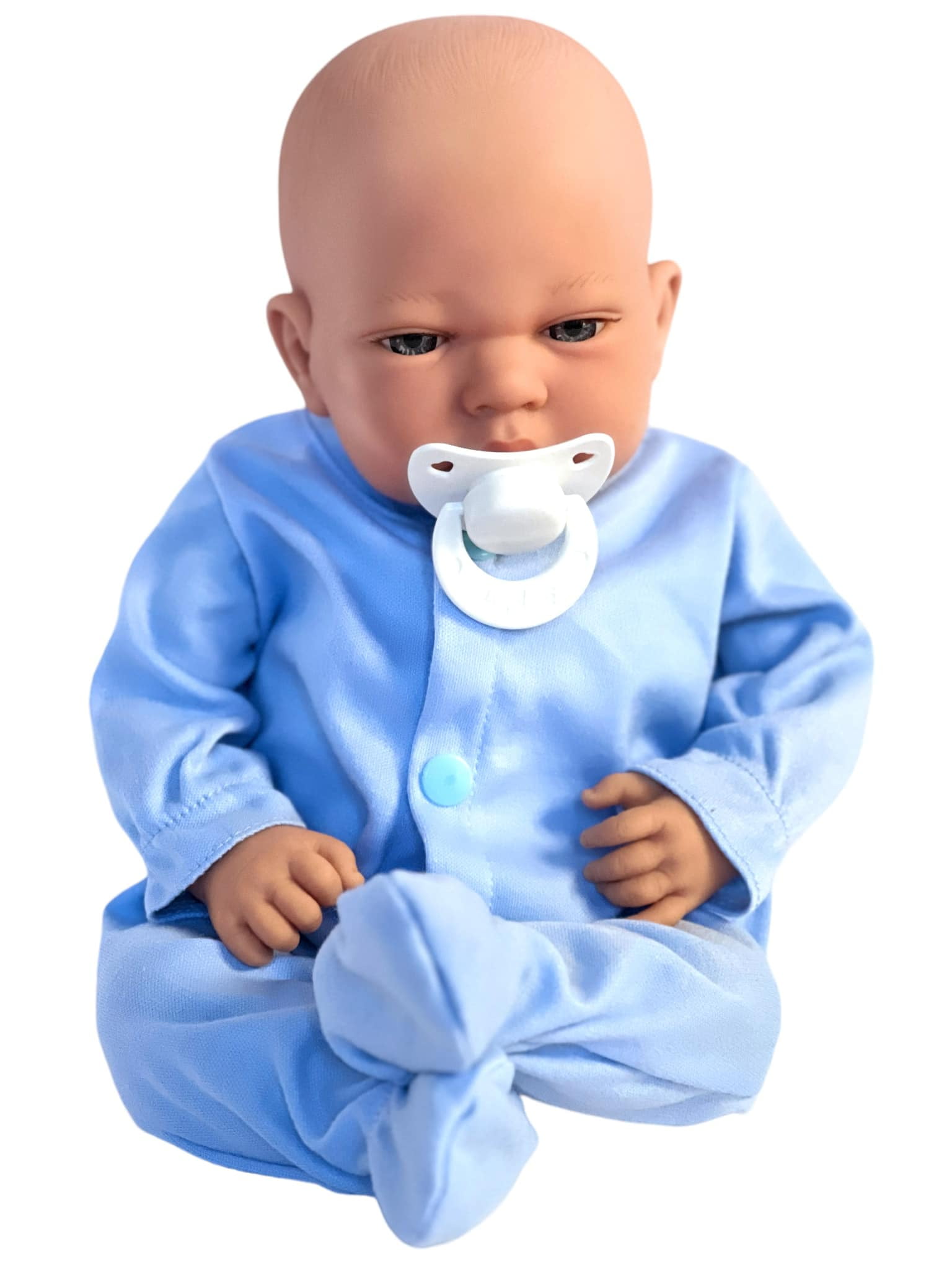 18 Inch Baby Doll Clothes- Blue Romper Fits 15-18" Baby Dolls - Walmart.com