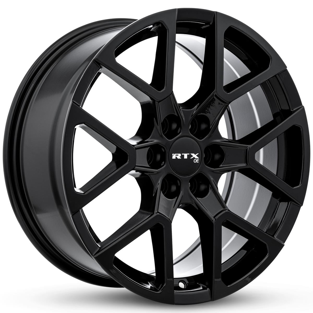 18 Inch Black Alloy Wheel Rim for GMC Canyon, RTX 83236 18x8 6x120 6Lug ...