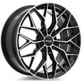 18 Inch Black Alloy Wheel Rim for Toyota Solara, RTX 83154 18x8 5x114.3 ...