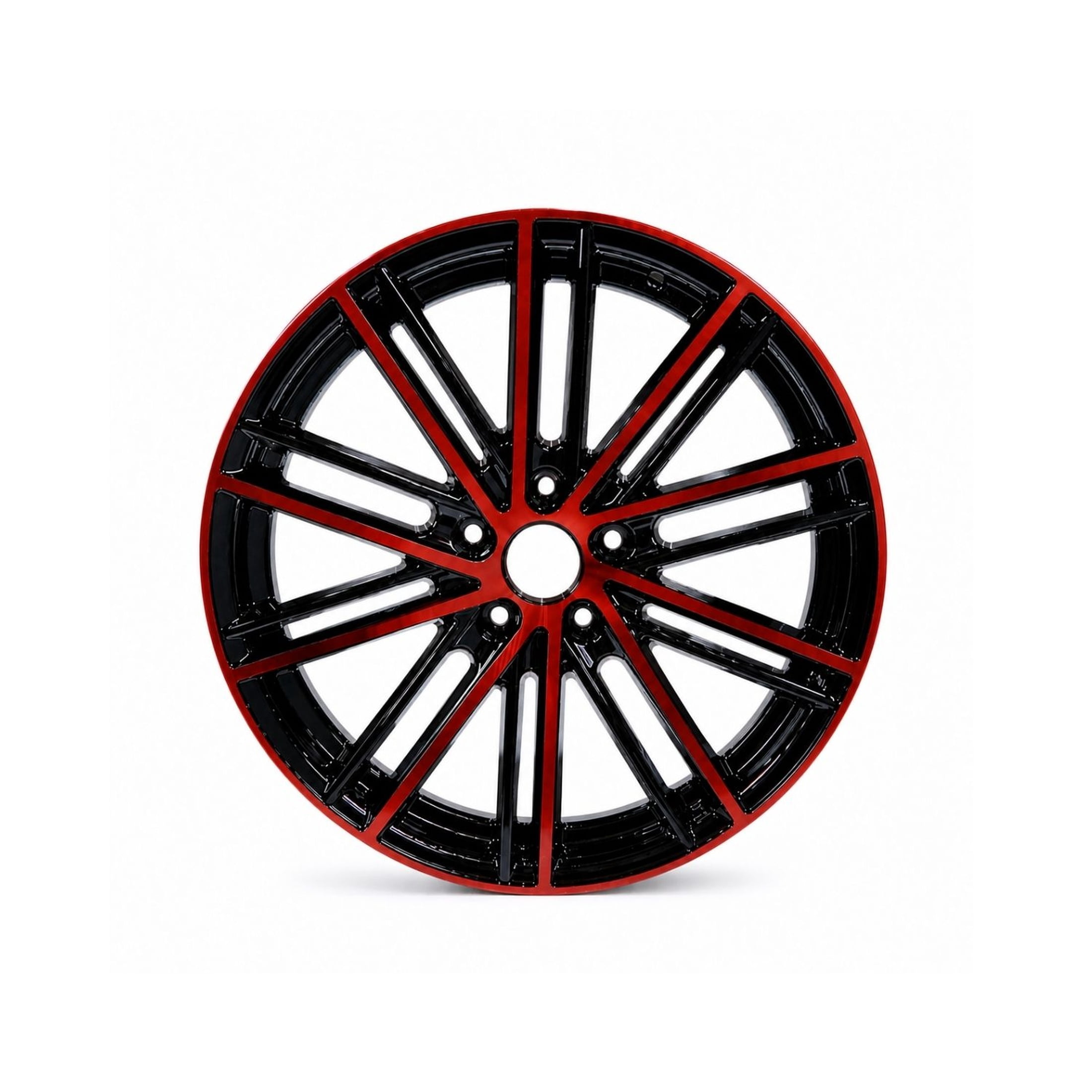 18 Inch Black Machined Red Alloy Wheel for Scion tC 5 Lug SHF3 ...