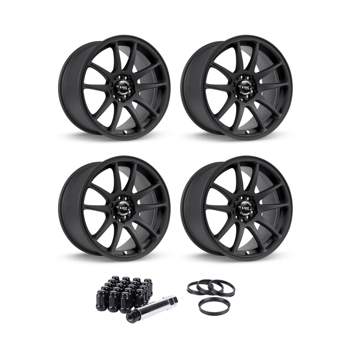 18 Inch Black Rims (Set of 4) for 2023-2024 Genesis Electrified G80 ...