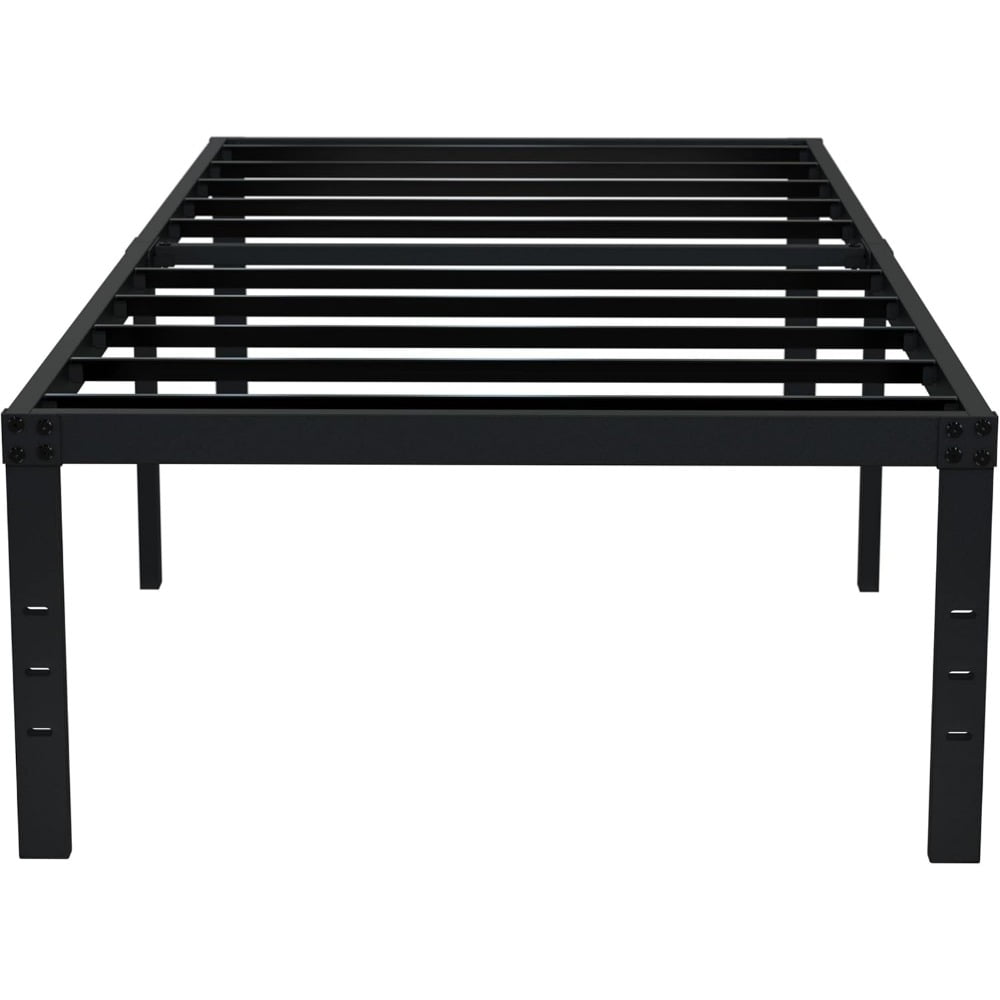 18 Inch California King Metal Bed Frame-Heavy Duty, Tall, with Large ...