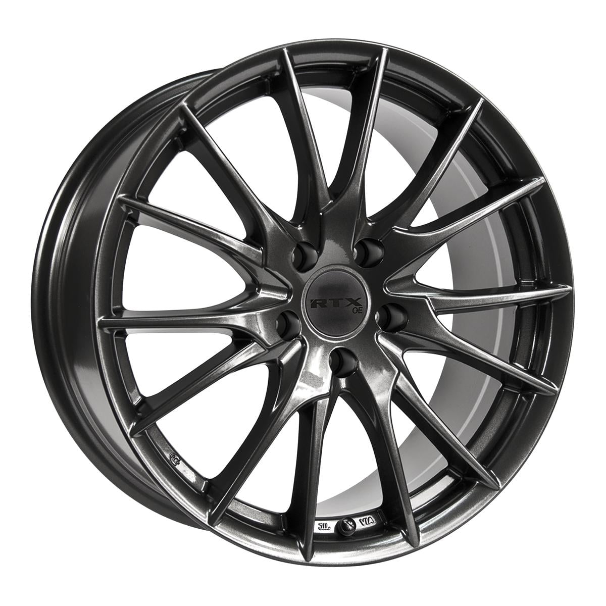 18 Inch Dark Alloy Wheel Rim for Chevrolet City Express, RTX 81055 18x8 ...