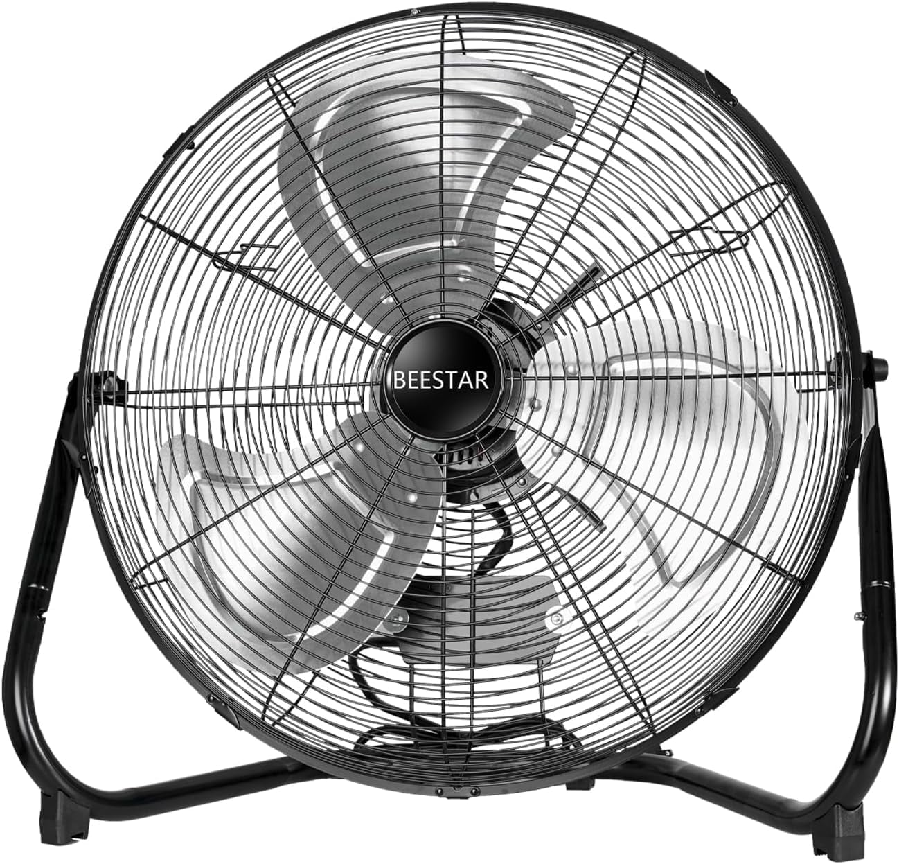 18 Inch Floor Fan,High Velocity Fan with 3-Speeds&Adjustable Tilting ...