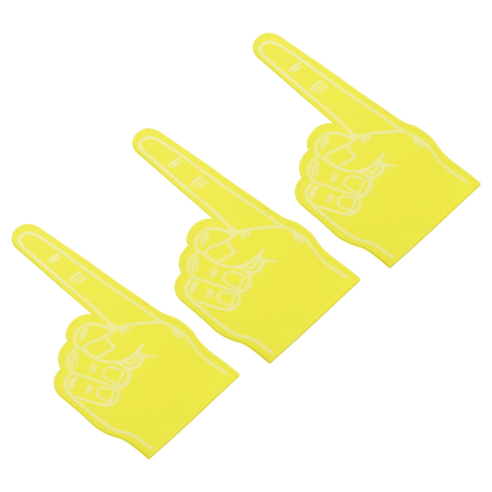 18 Inch Foam Finger Number 1 DIY Blank Foam Hand Cheerleading for ...