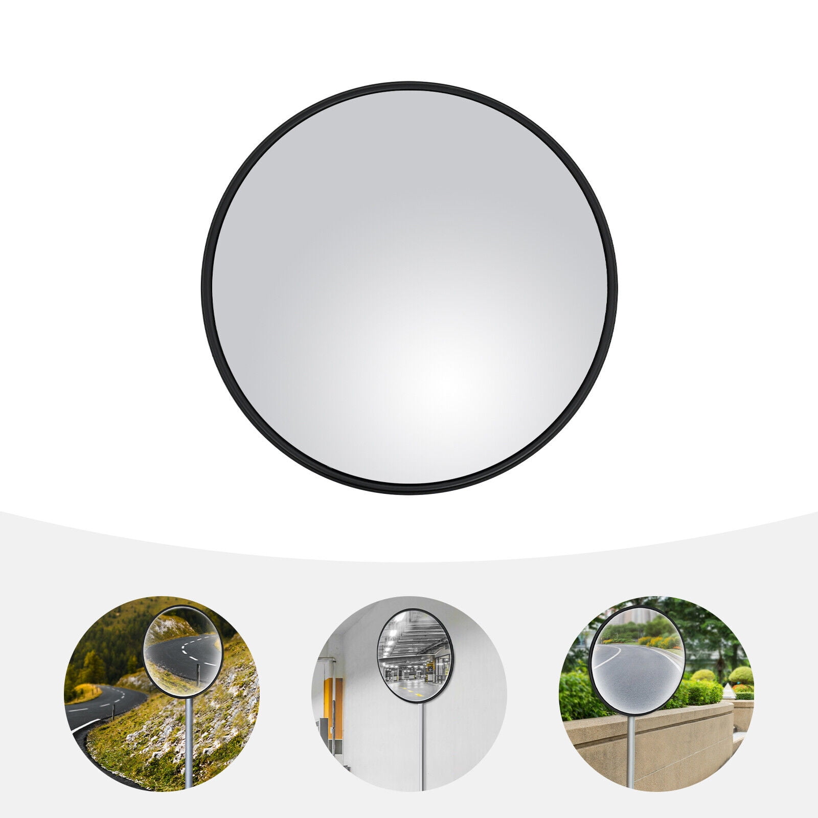 18 Inch Free Standing Security Mirror Indoor Round Convex Corner Mirror ...