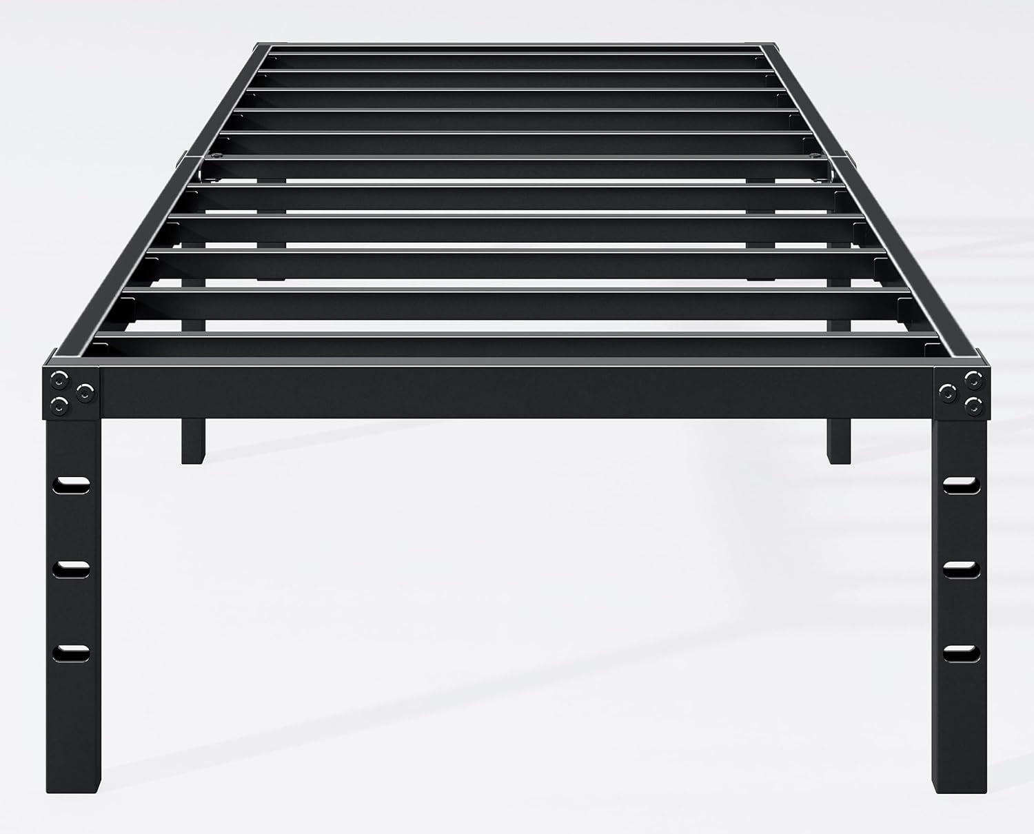 18 Inch Full Bed Frame - Sturdy Metal Platform Full Size, No Box Spring ...