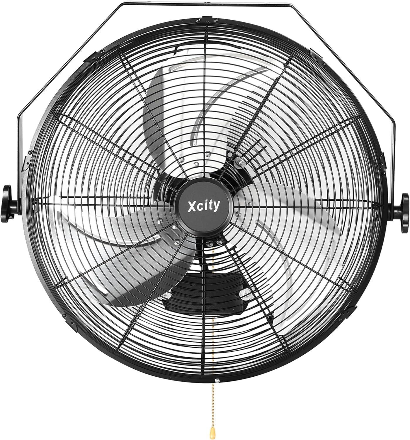 18 Inch Garage Wall Mount Fan, 3-speed High Velocity Metal Industrial ...