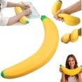 18 Inch Giant Banana Squishy, Jumbo Realistic Slow Rising Stress Ball ...