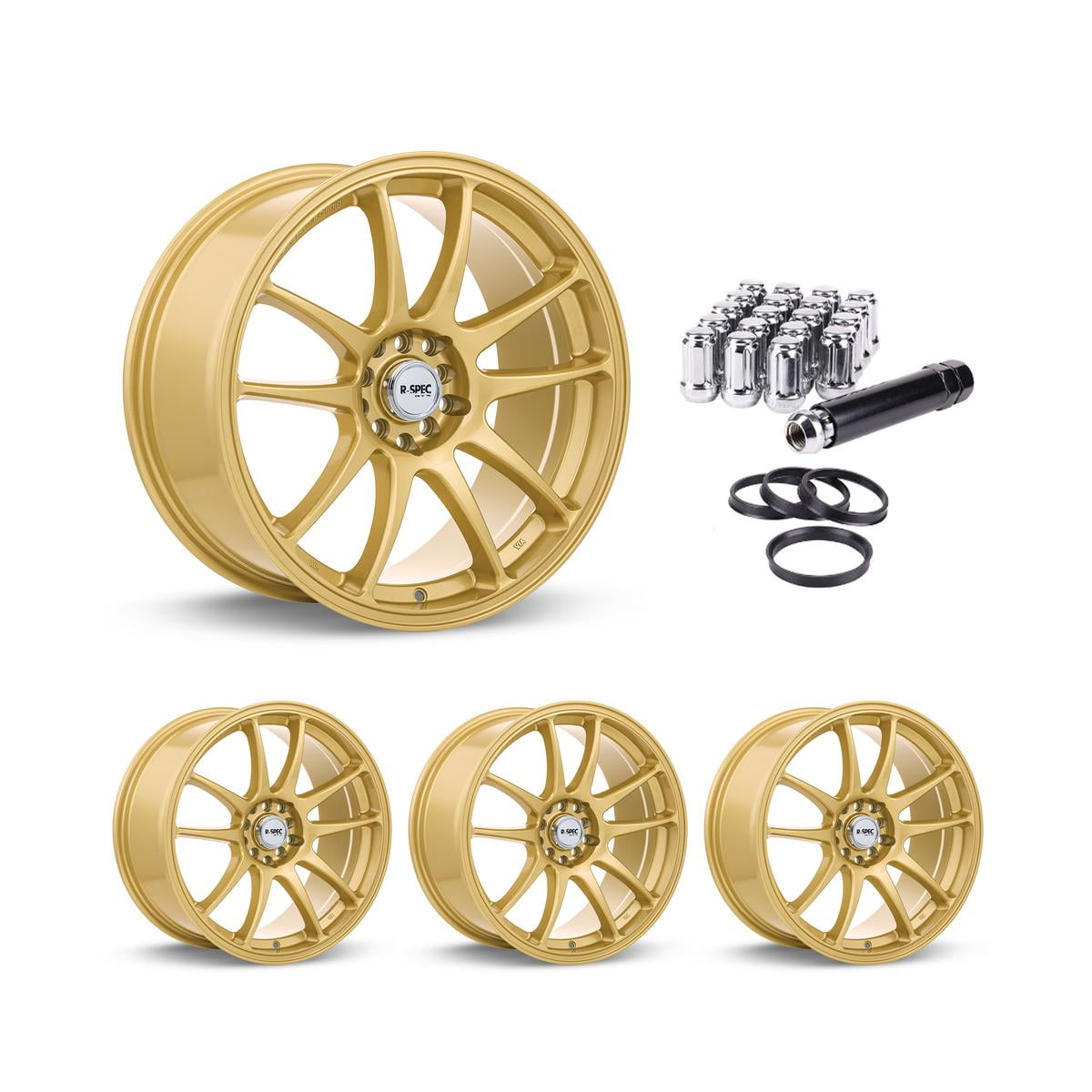 18 Inch Gold Rims (Set of 4) for 2000-2007 Chevrolet Monte Carlo, RTX ...