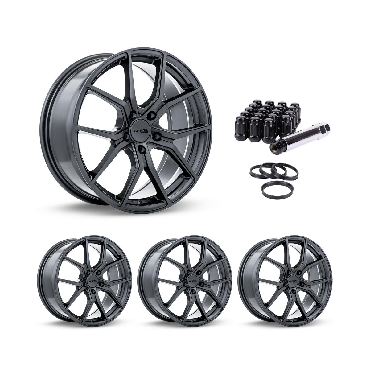 18 Inch Granite Rims (Set of 4) for 2014-2015 Chevrolet Cruze, RTX ...