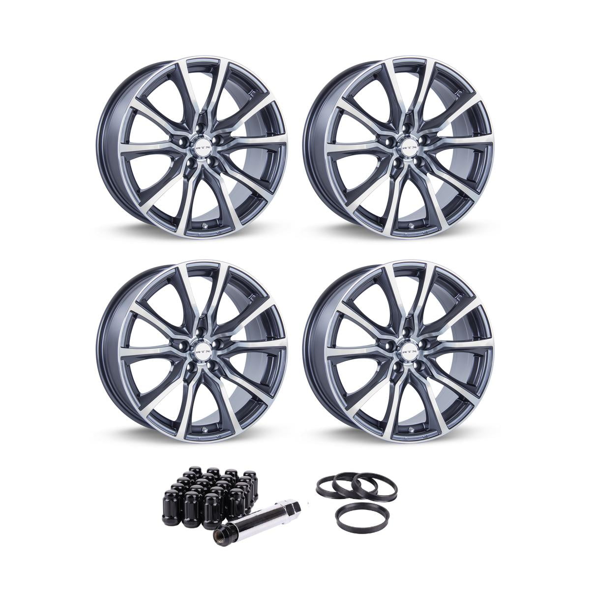 18 Inch Granite Rims (Set of 4) for 2014-2016 Cadillac ELR, RTX 81631 ...