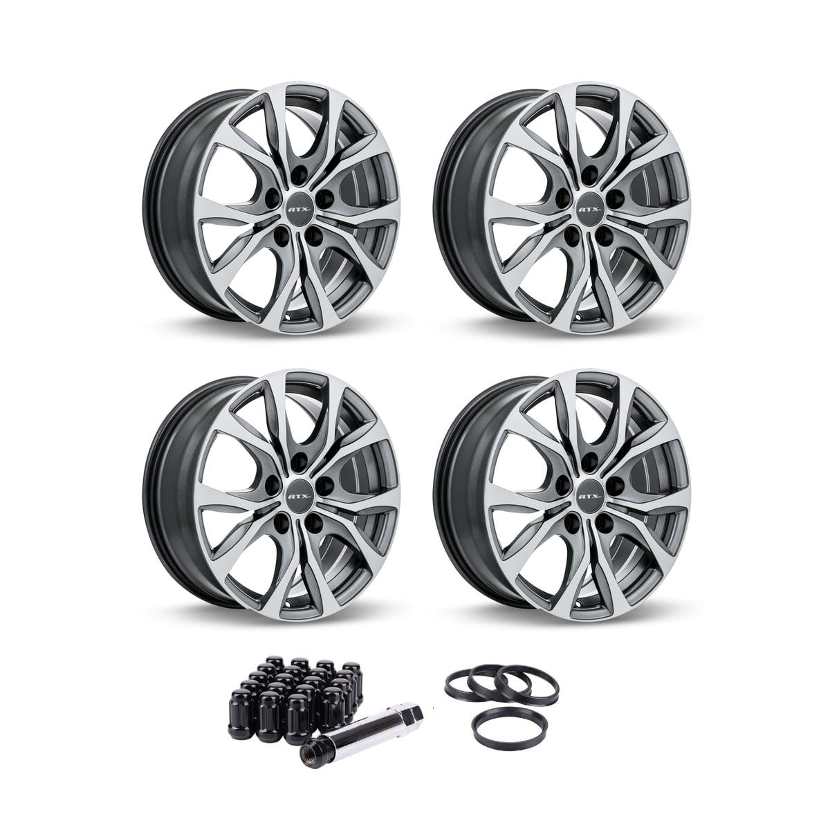 18 Inch Granite Rims (Set of 4) for 2023-2024 Dodge Durango, RTX 82580 ...