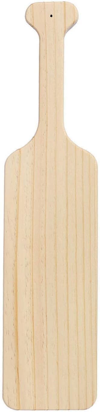 18 Inch Greek Fraternity Paddle, Unfinished Pine Wood Paddle, Solid ...