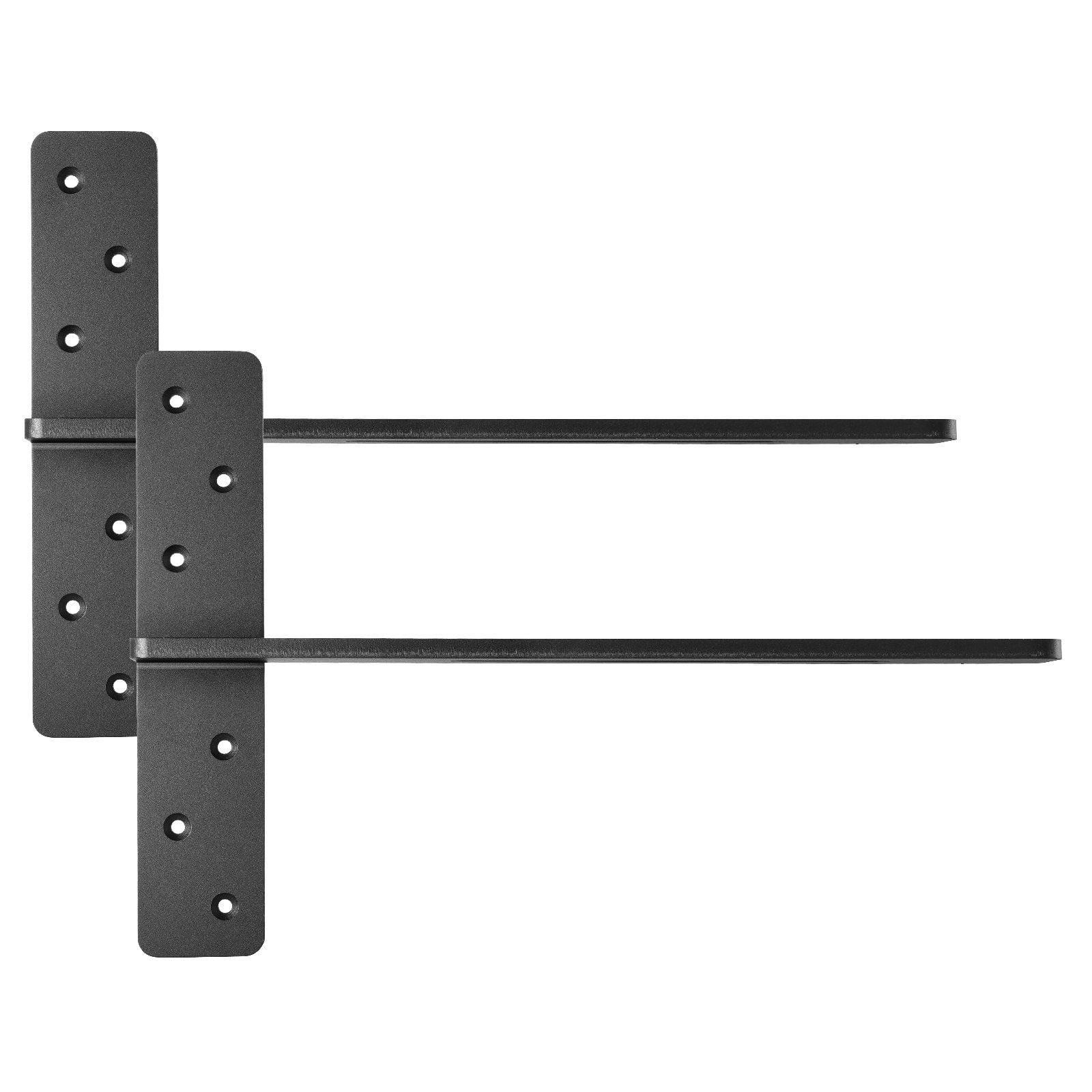 18 Inch Heavy Duty Shelf Brackets (2 Pack), 457.2 mm Floating Shelf ...