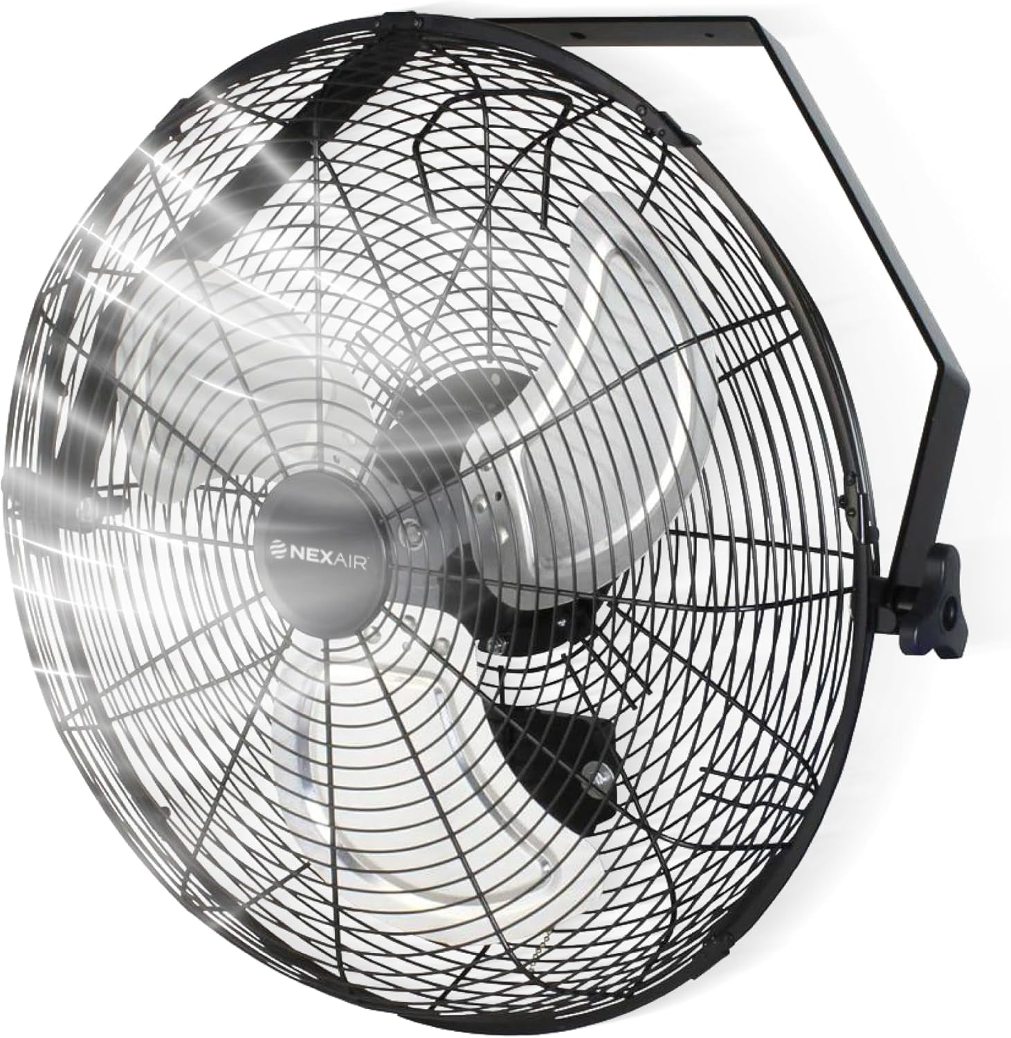 18 Inch High-Velocity Industrial Wall Fan, 4600CFM Heavy Duty High ...