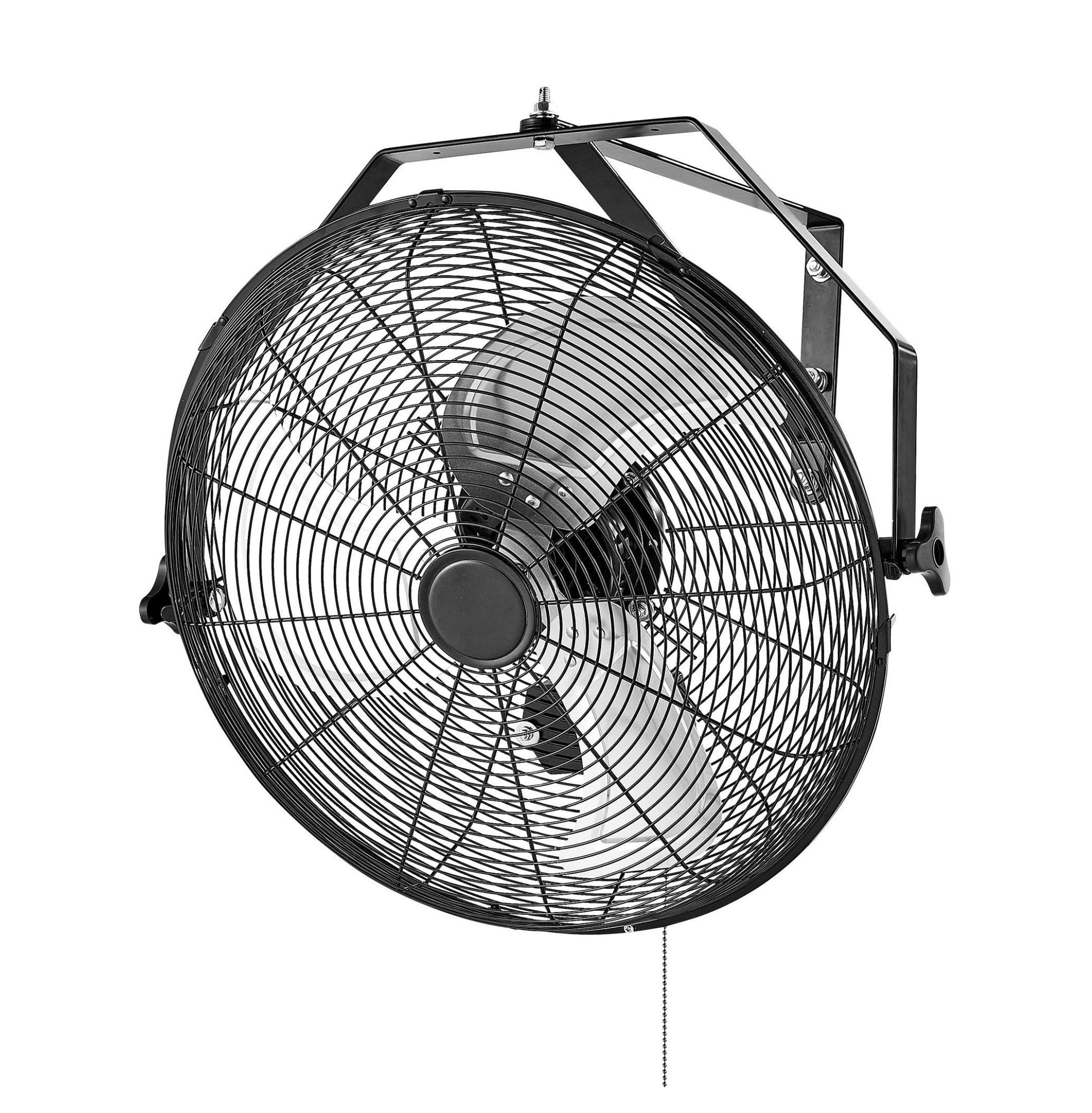 18 Inch Industrial Wall Mount Fan - 4000 CFM High Velocity Shop Fan - 3 ...