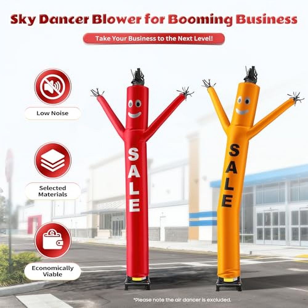 18 Inch Inflatable Tube Air Blower Fan,750W Blower Inflatable Balloon ...