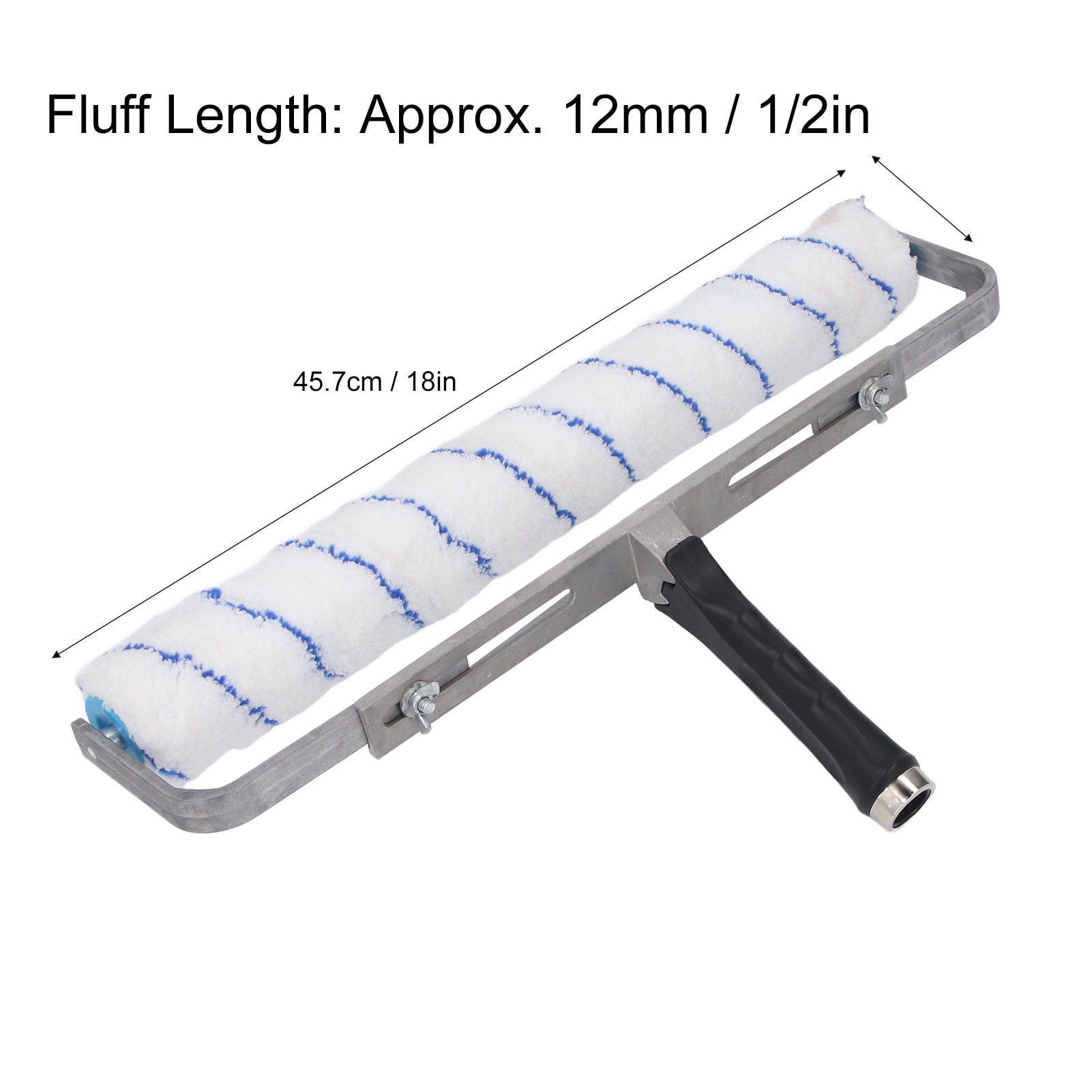 18 Inch Paint Roller, Fast Coverage For Walls, Ceilings Floors, Works ...