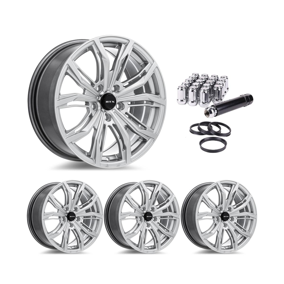 18 Inch Silver Rims (Set of 4) for 1990-2005 Buick Century, RTX 83255 ...