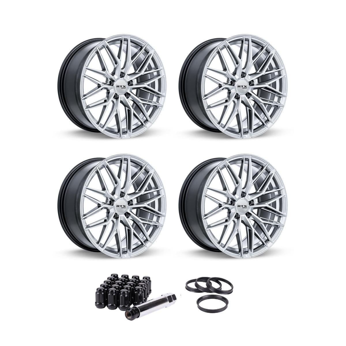 18 Inch Silver Rims (Set of 4) for 1997-2024 Honda CR-V, RTX 82716-AC ...