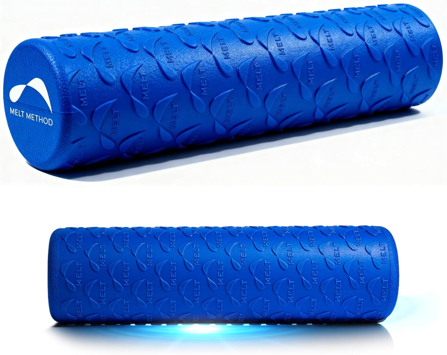 18 Inch Soft Travel Foam Roller w/FasciaTherapy - Low Density Size for ...