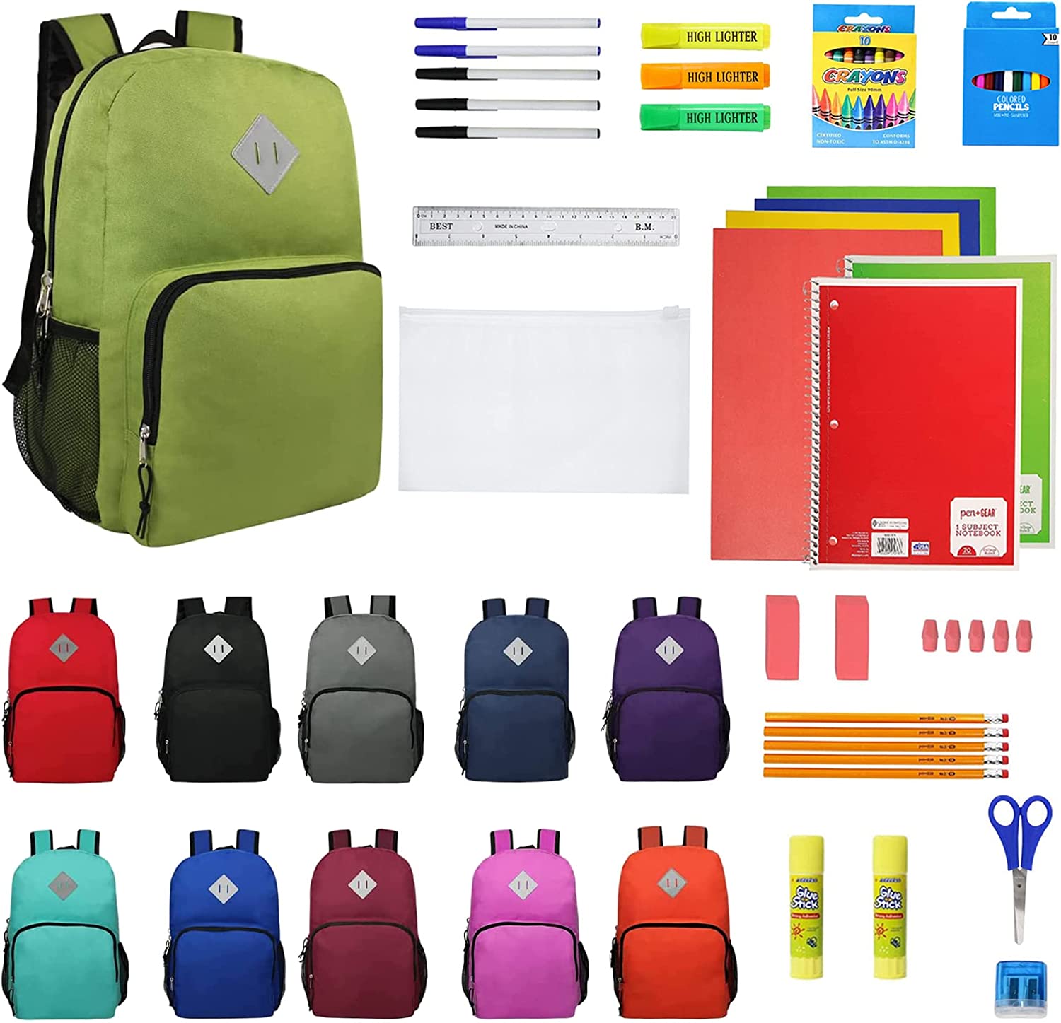 Oversize Deluxe Backpack 3045R 13.5x 20x 8 - Walmart.com