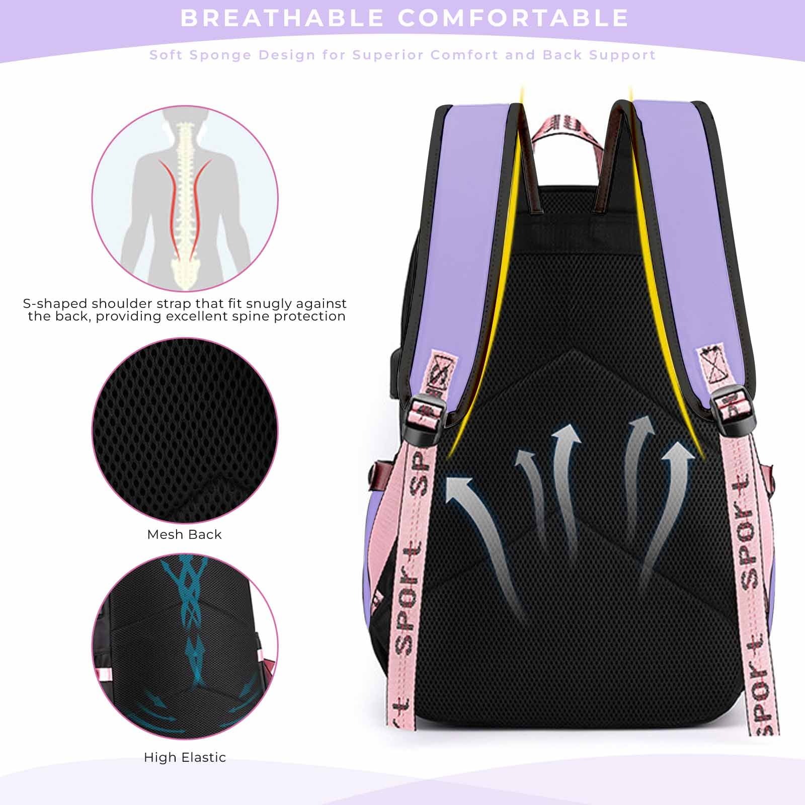 18 Inch Sprunki Backpacks, Sprunky BackPacks Games Travel Lightweight ...