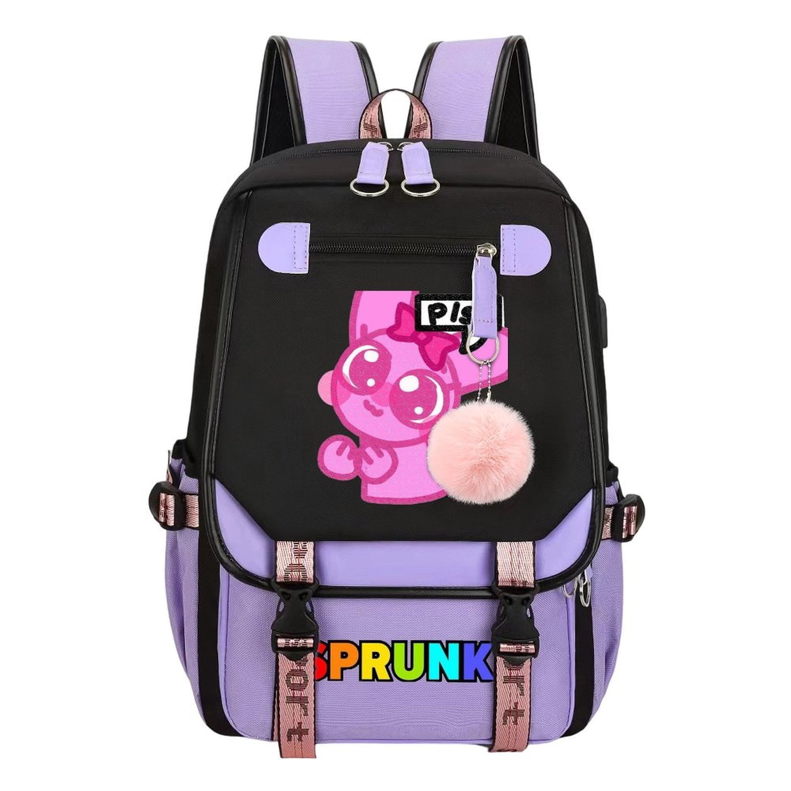 18 Inch Sprunki Backpacks, Sprunky BackPacks Games Travel Lightweight ...