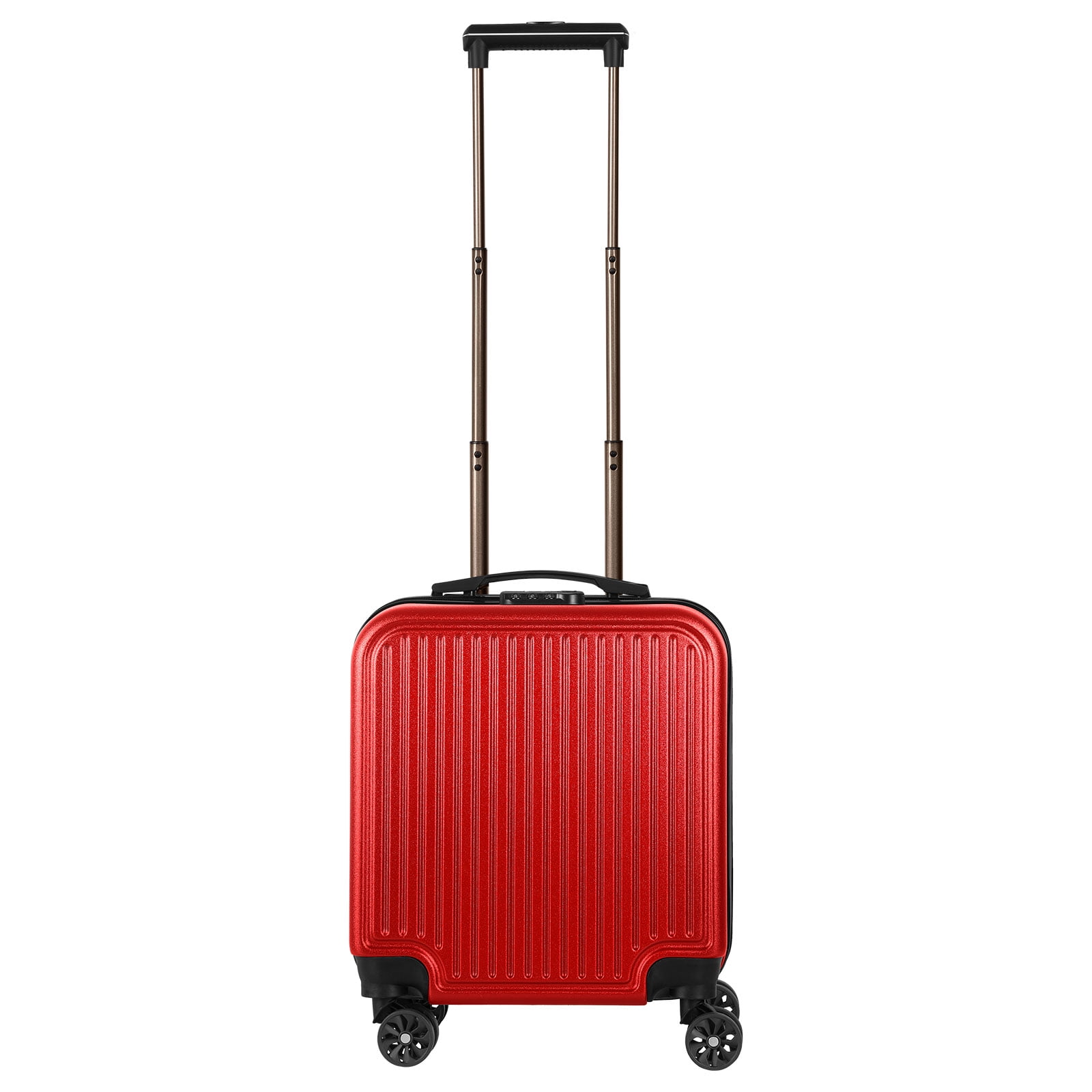 18 Inch Square Boarding Carry on Suitcase,Hardside Small Suitcase with ...