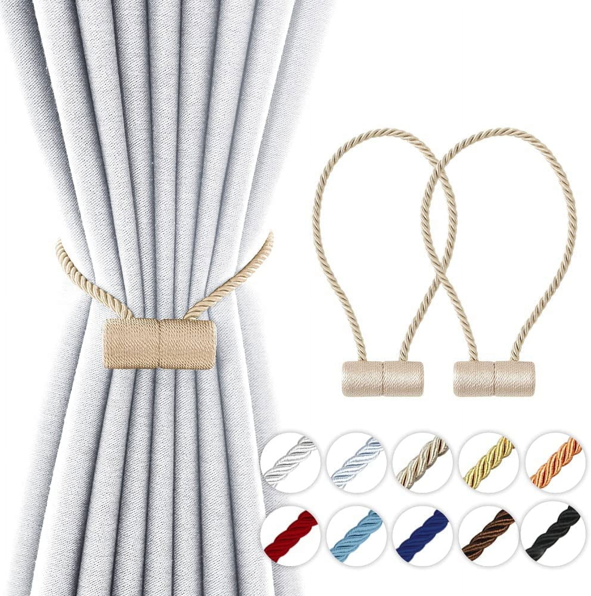 18 Inch Strong Magnetic Curtain Tiebacks, Curtain Holdbacks Modern ...