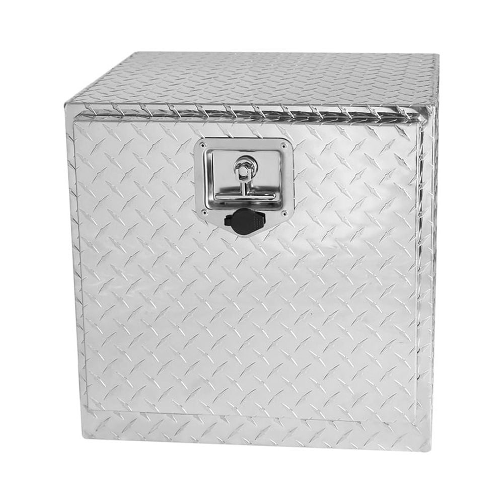 18 Inch Tool Underbody Box, Heavy Duty Aluminum Diamond Plate Box with ...