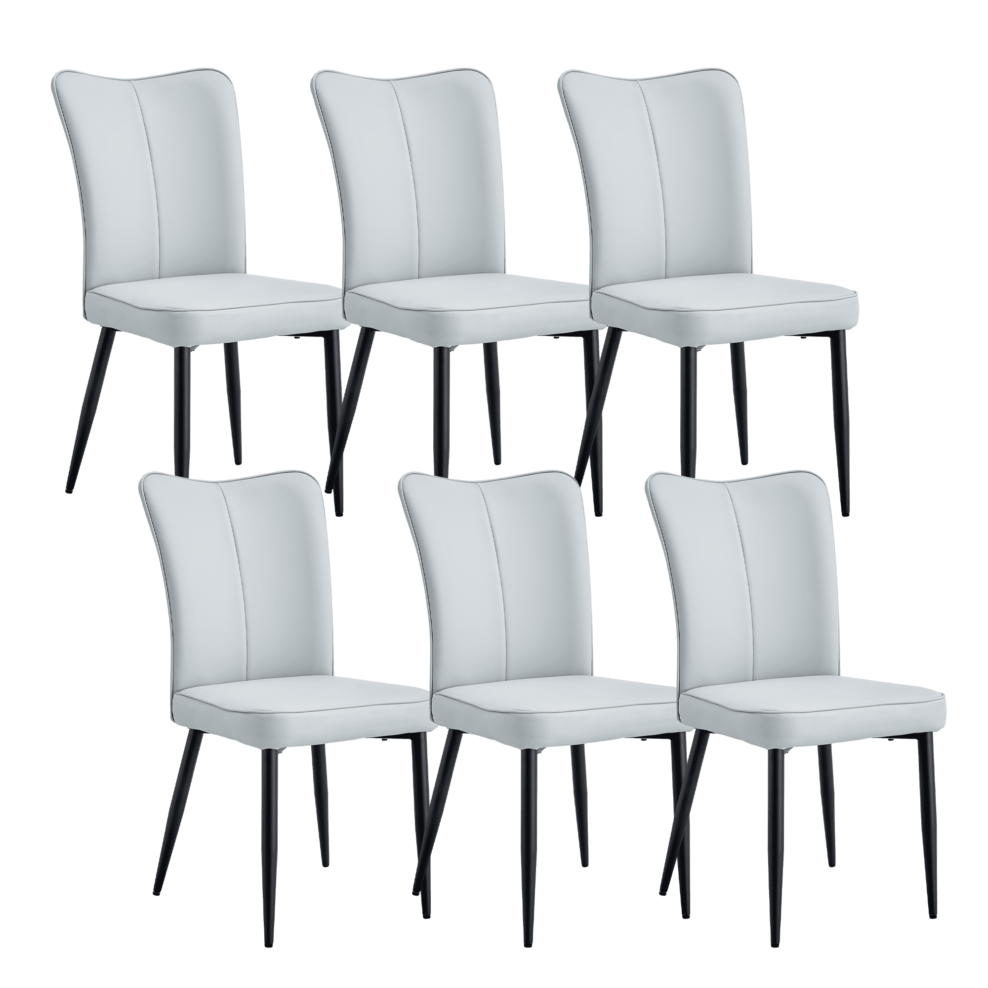 18 Inch Tufted Upholstered Dining Chair with High-Density Foam Chair ...