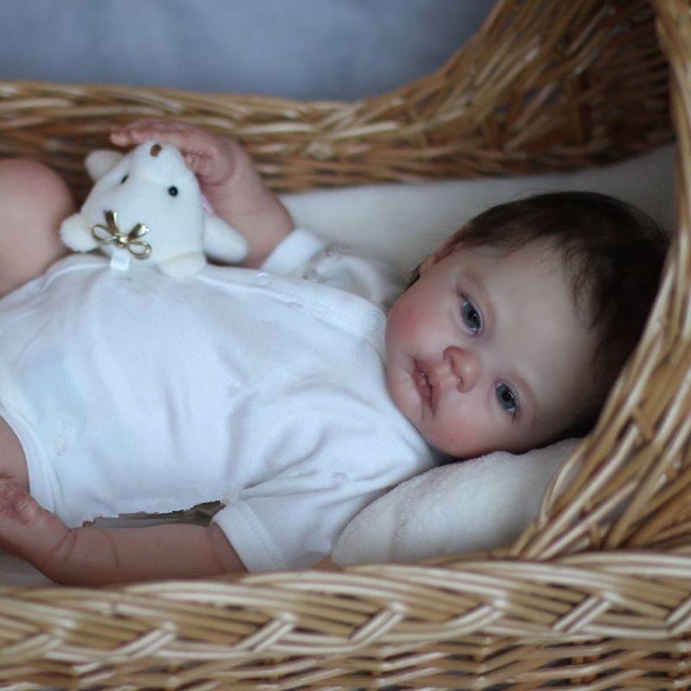 18-Inch Realistic 3D Hand-Painted Reborn Baby Doll-Perfect for ...