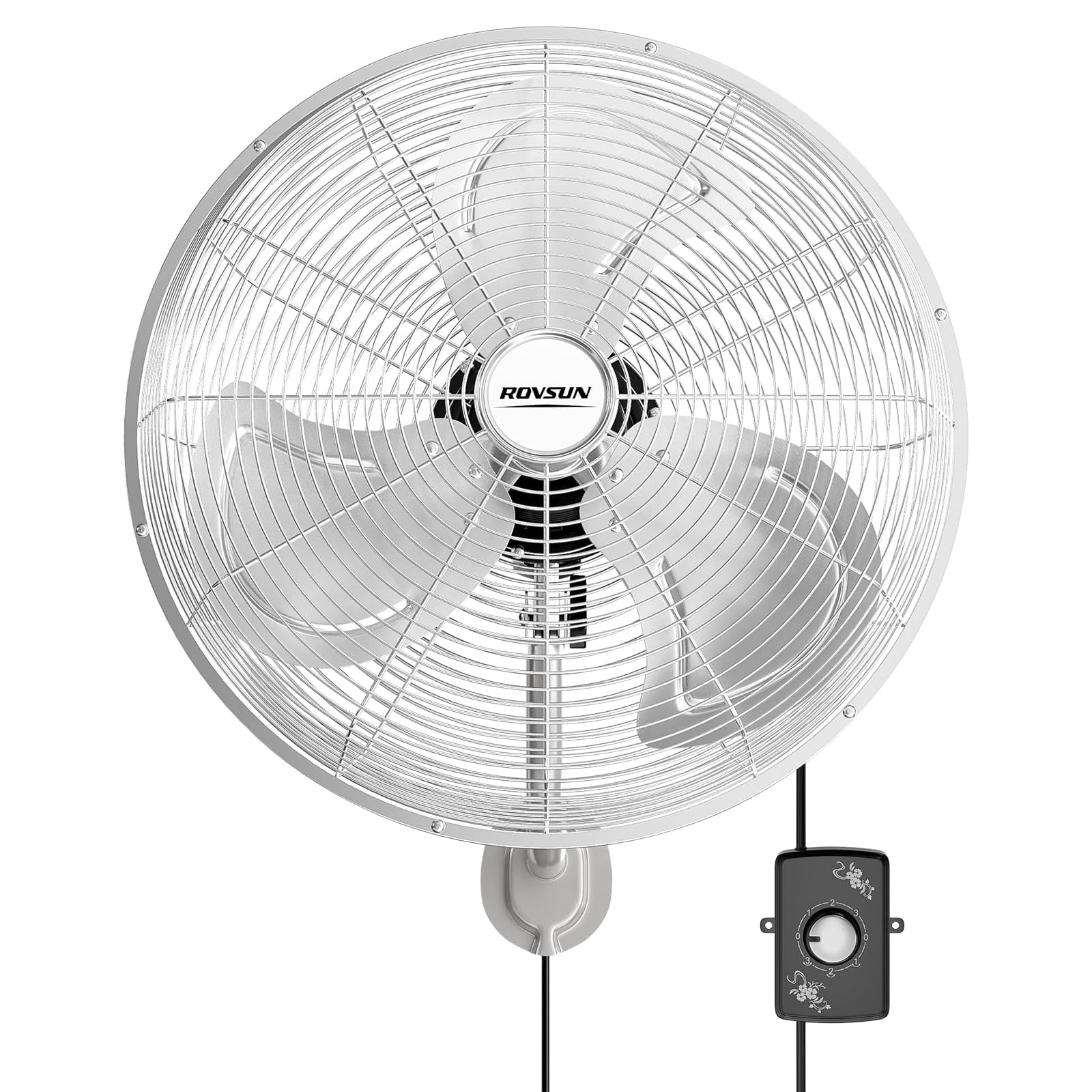 18 Inch Wall Mount Fan High Velocity 4600 CFM Industrial Grade with ...