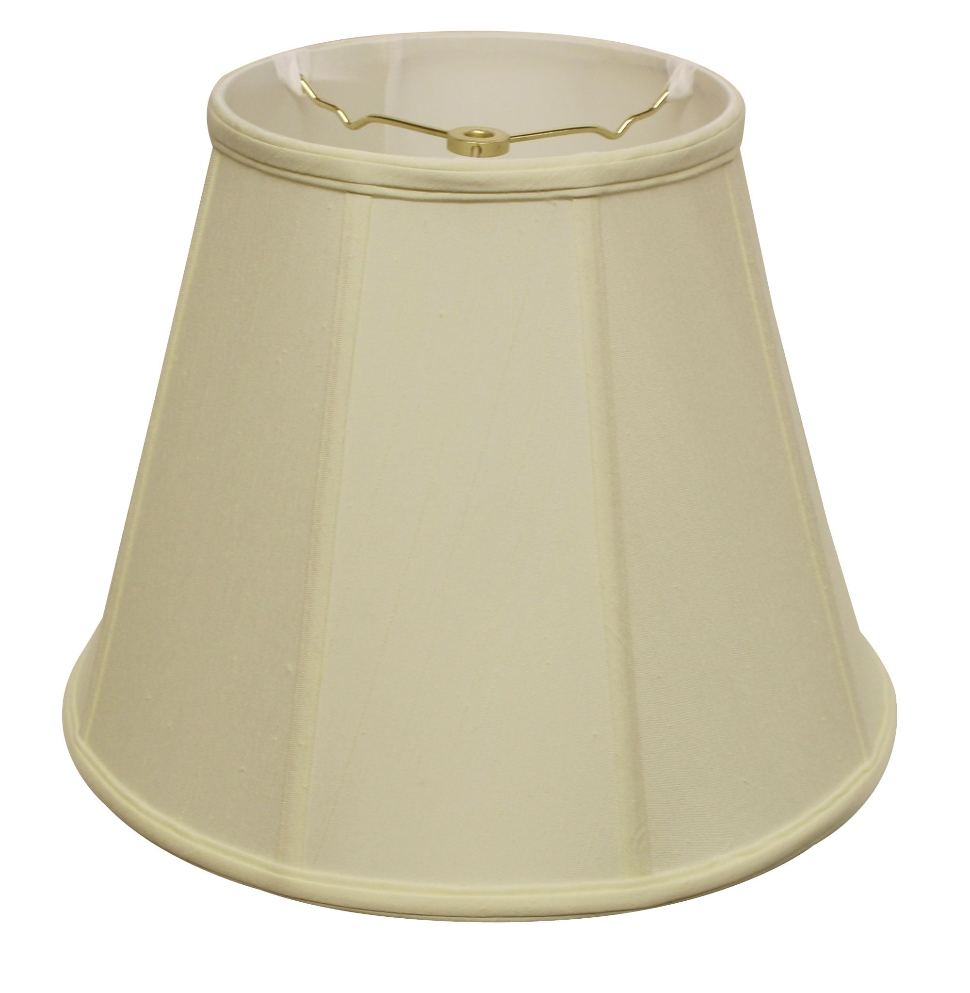 18" Ivory Slanted Empire Monay Shantung Lampshade - Walmart.com