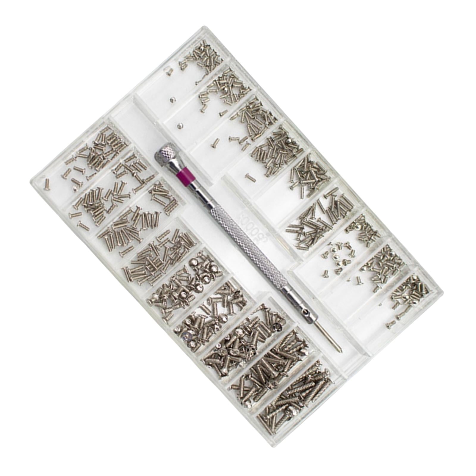 18 Kinds Small Screws Assortment, Metric M1.2 M1.4 M2 with Screwdriver ...