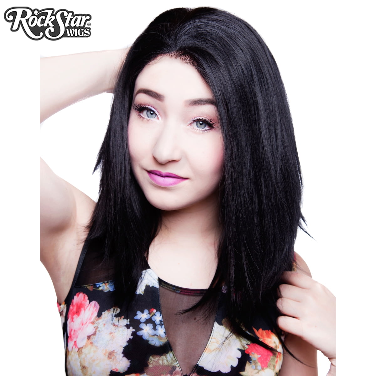 18" LAYERED YAKI - BLACK (LACEFRONT) - Walmart.com