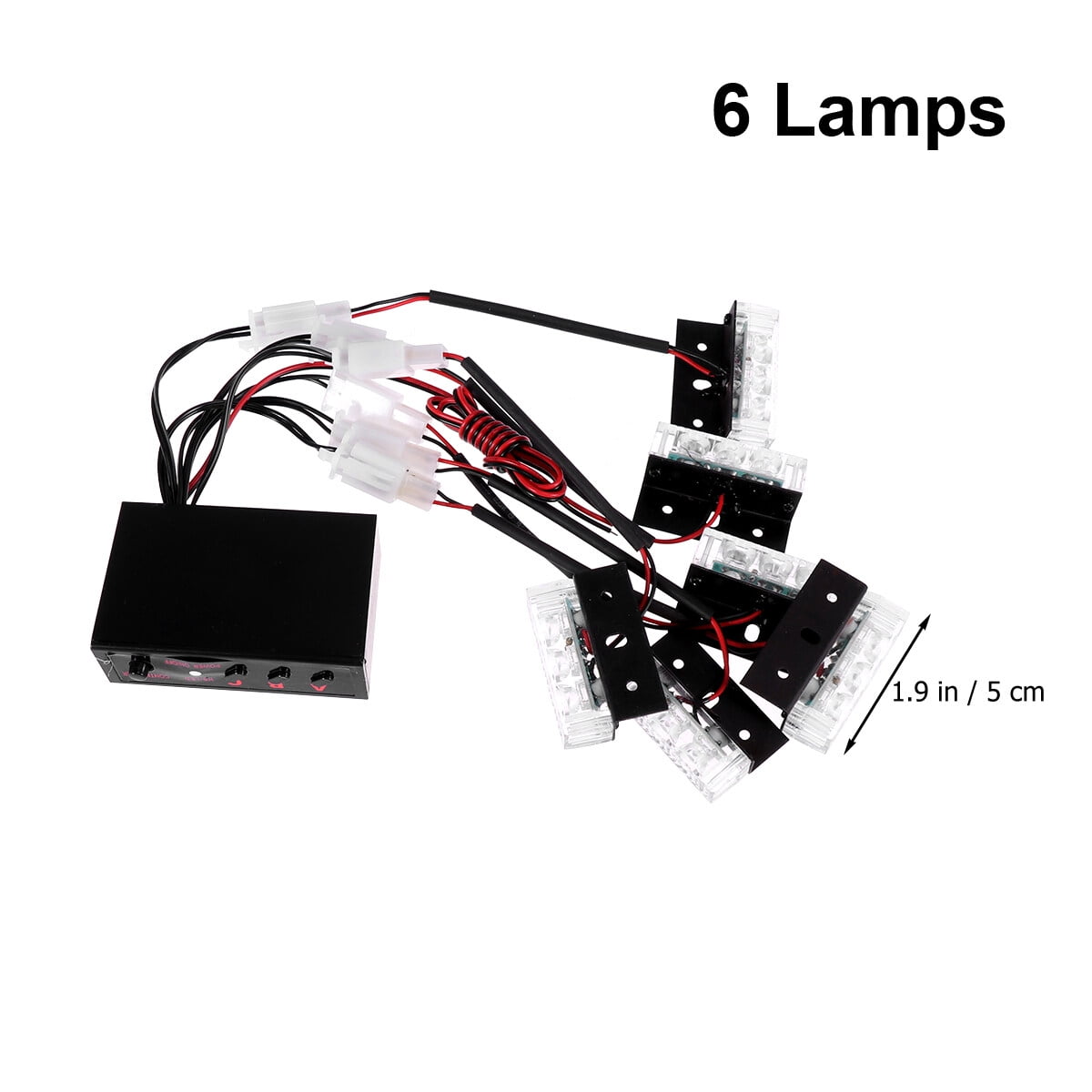 18 LED Emergency Light Strobe Flash Lights for Car Flashing - Walmart.com