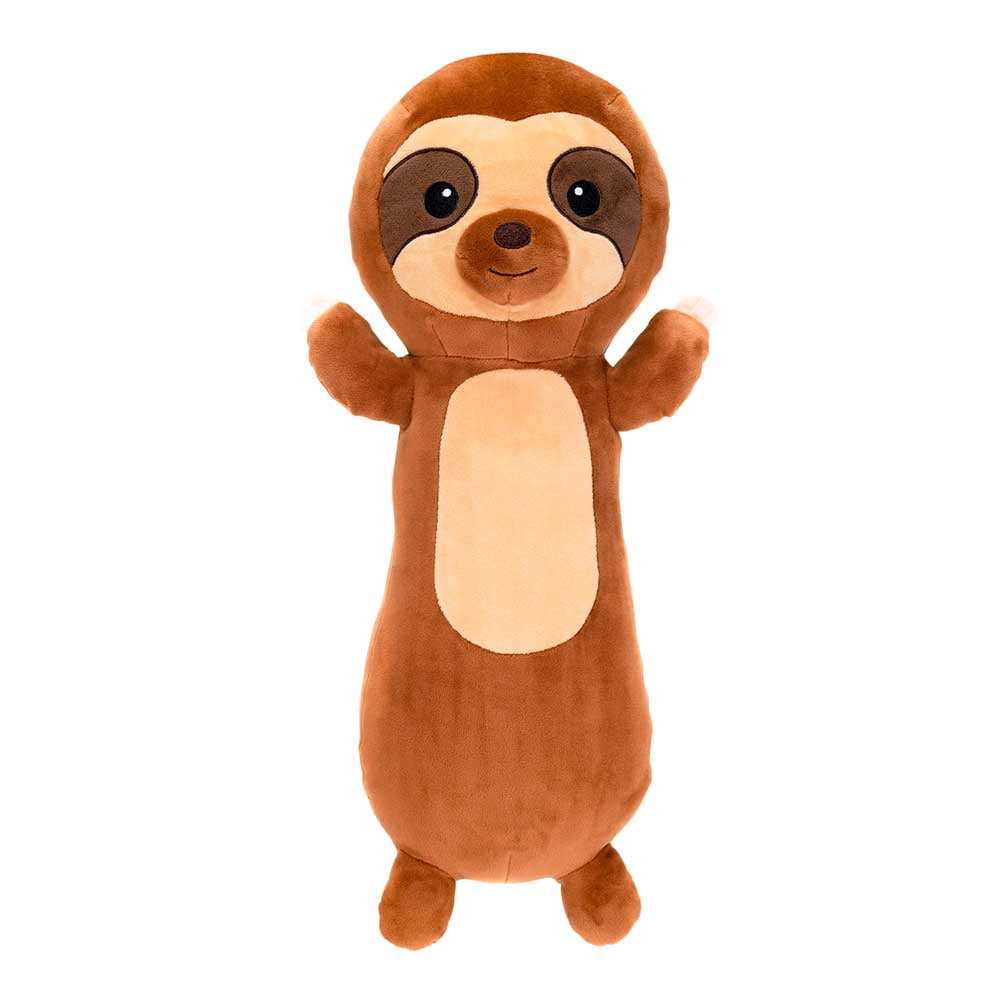 18” Long Squishy Soft Sloth Plush Pillow - Kawaii Sloth Stuffed Animal ...