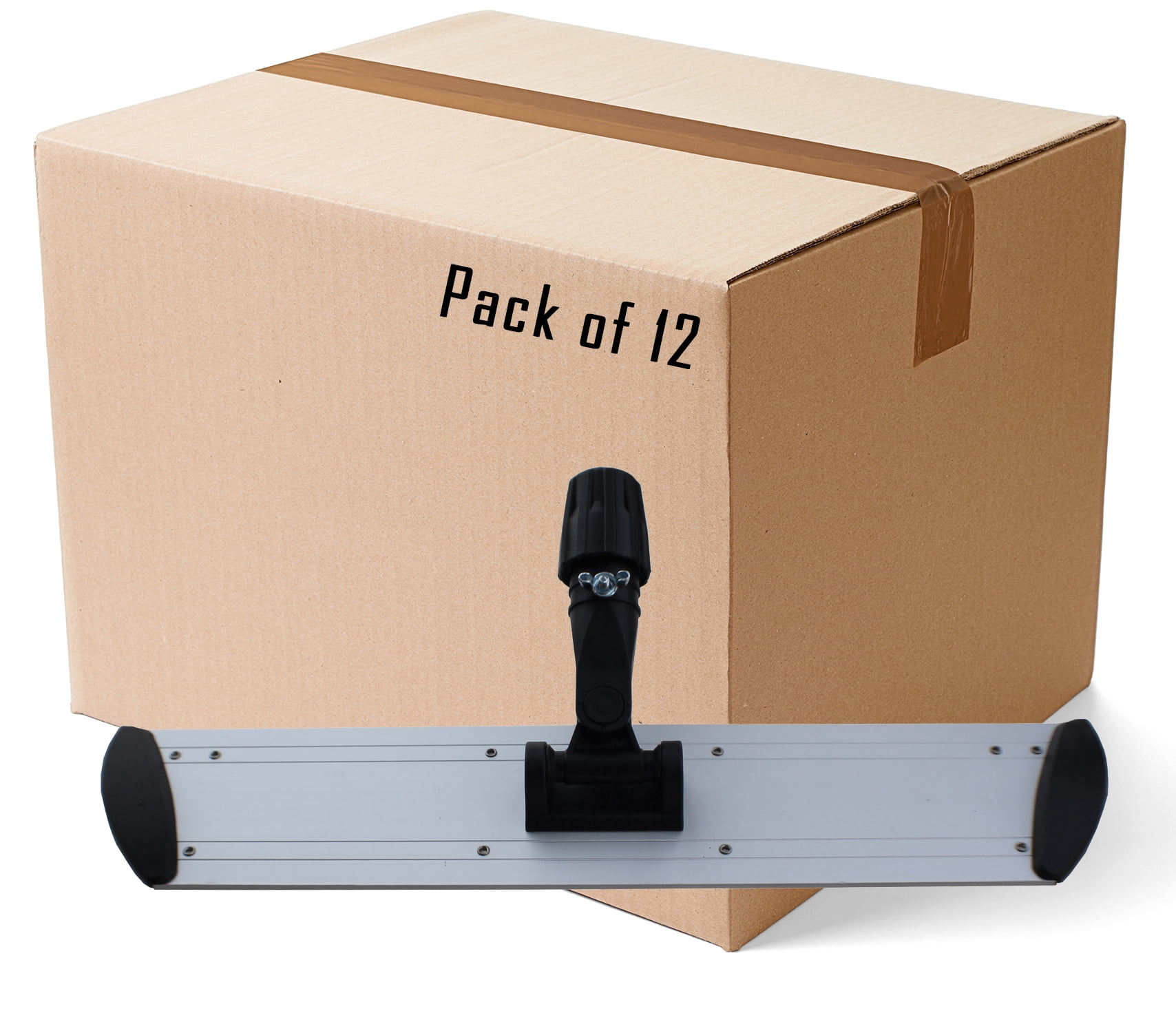 18" Microfiber Mop Flat Frames - 12 Pack - Walmart.com