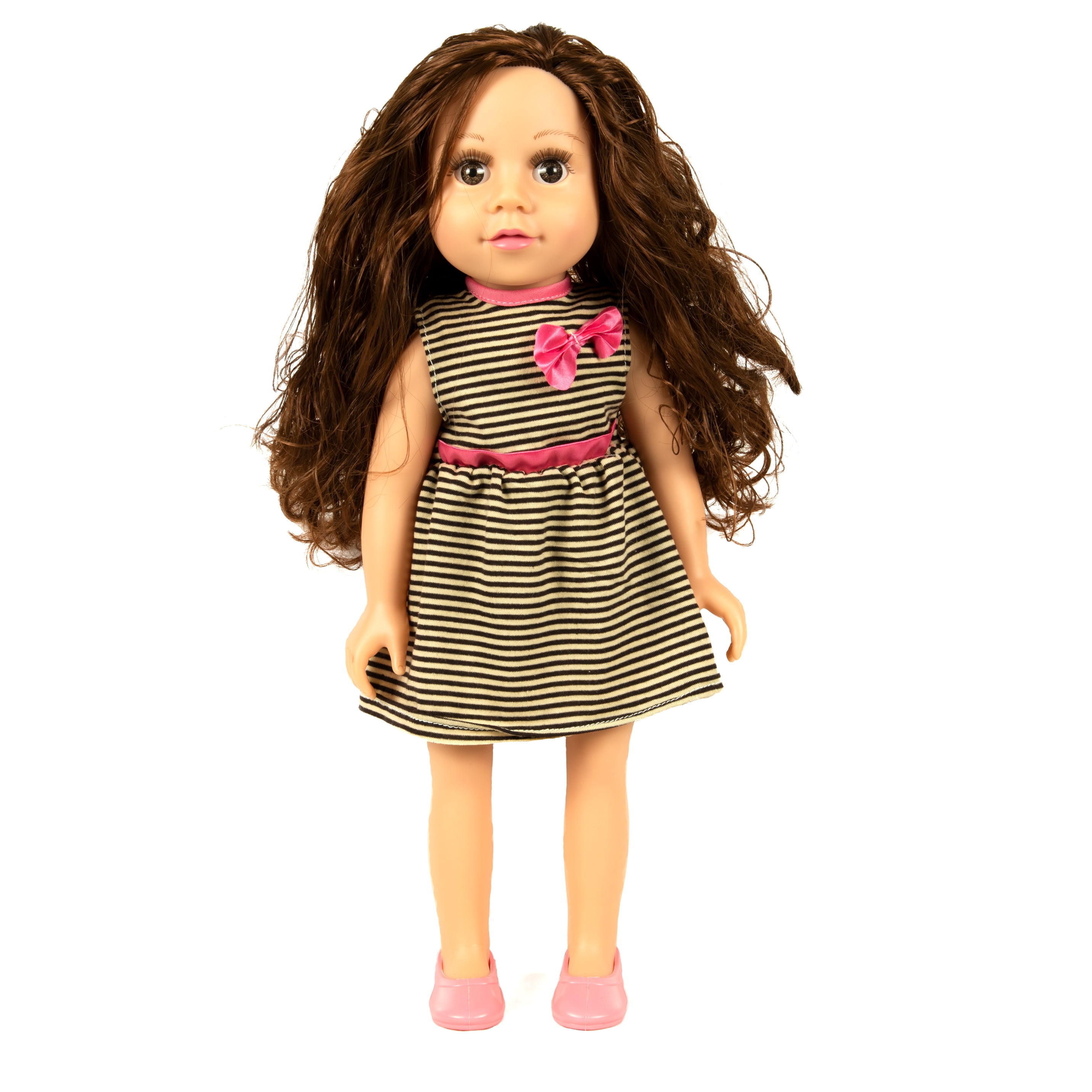 18-inch Soft Body My Best Friend Doll with Striped Dress by Mydoll ...