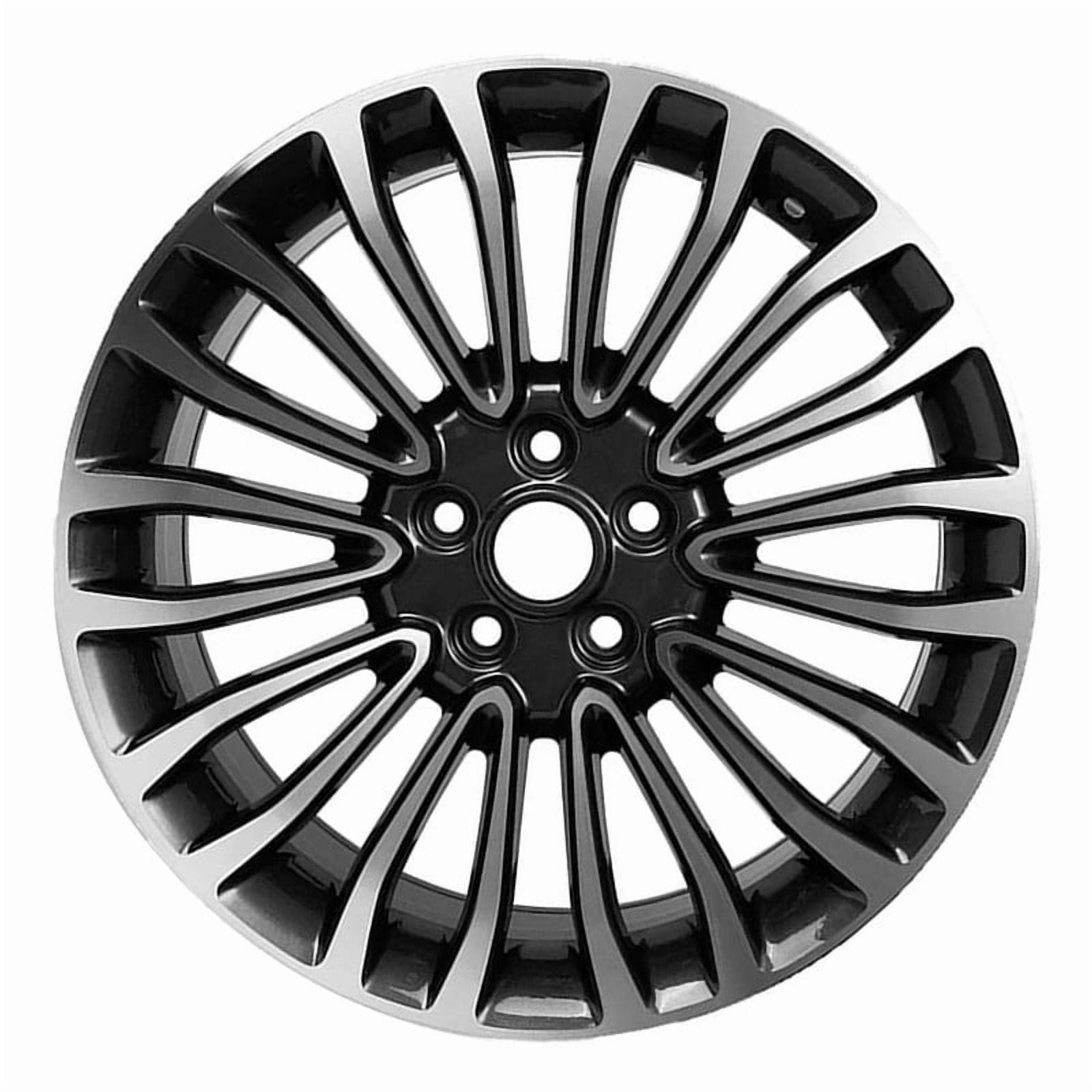 18" New 18x8 Machined Black Wheel For Ford Fusion 2017 2018 Quality Rim ...