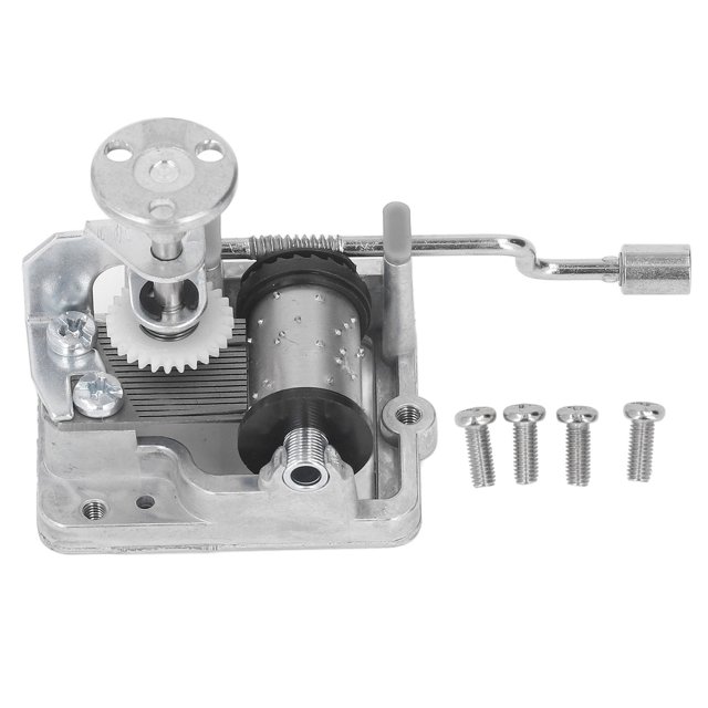 18 Note Musical Mechanism Movement Retro Style Alloy Replacement Hand ...