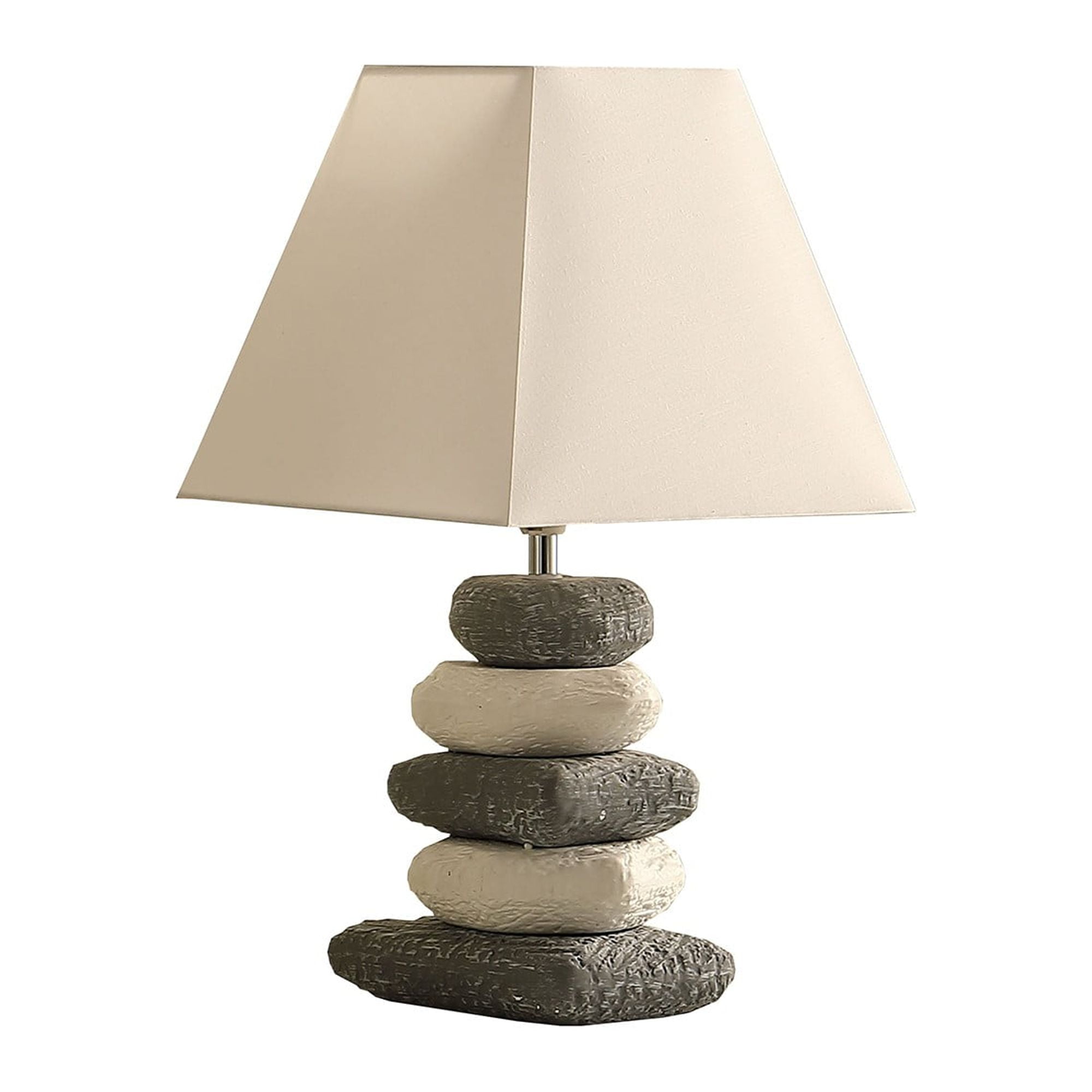 18â€ Organic Ceramic Pebbles Table Lamp - Walmart.com