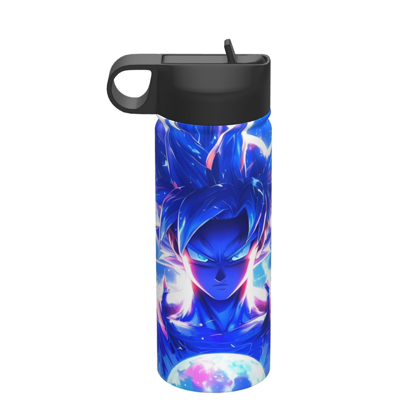 18 Oz Sports Water Goku Bottle Vacuum Insulated, Dragon Ball Stainless ...