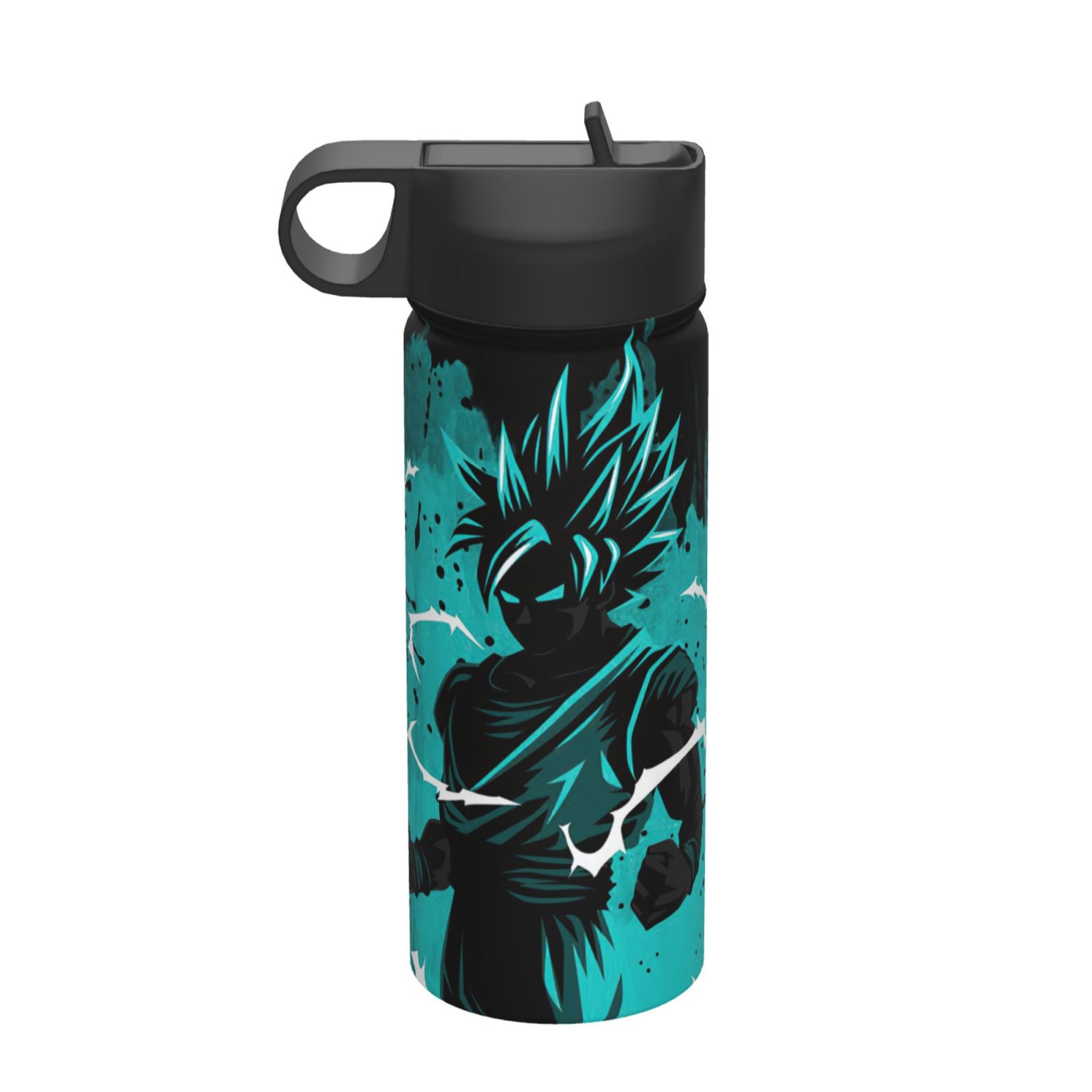 18 Oz Sports Water Goku Bottle Vacuum Insulated, Dragon Ball Stainless ...