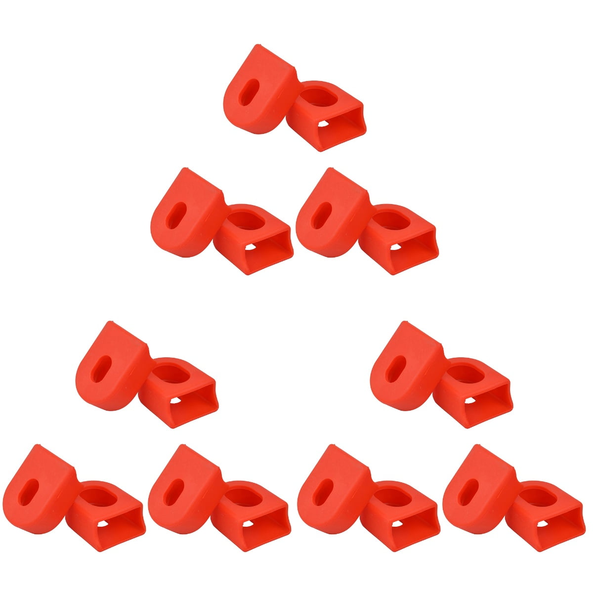 18 PCS Crankset Rubber Protectors Crank Arm Cases for Mountain Bike ...